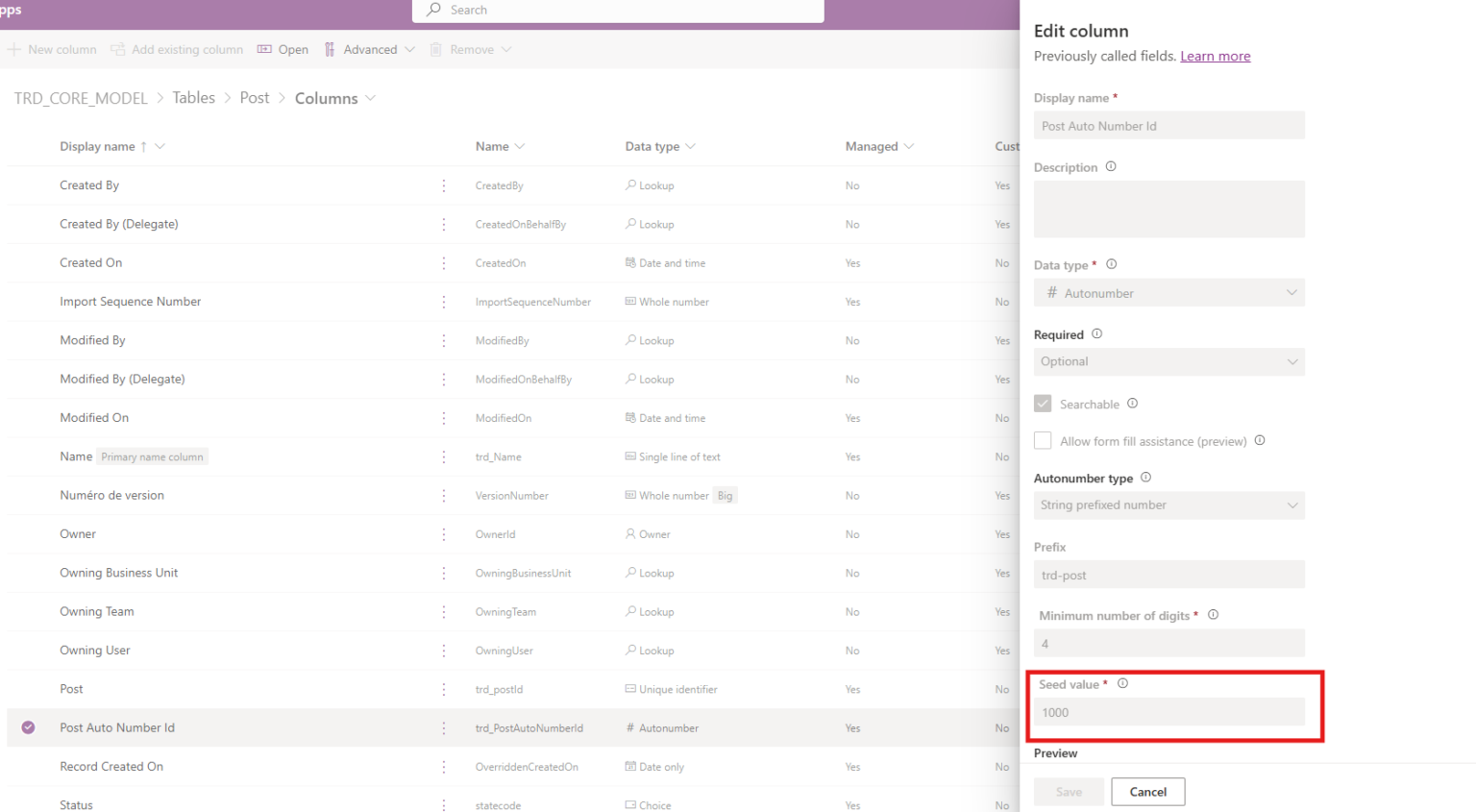 Dataverse Autonumber fields pitfalls and tricks - The Rational Developer